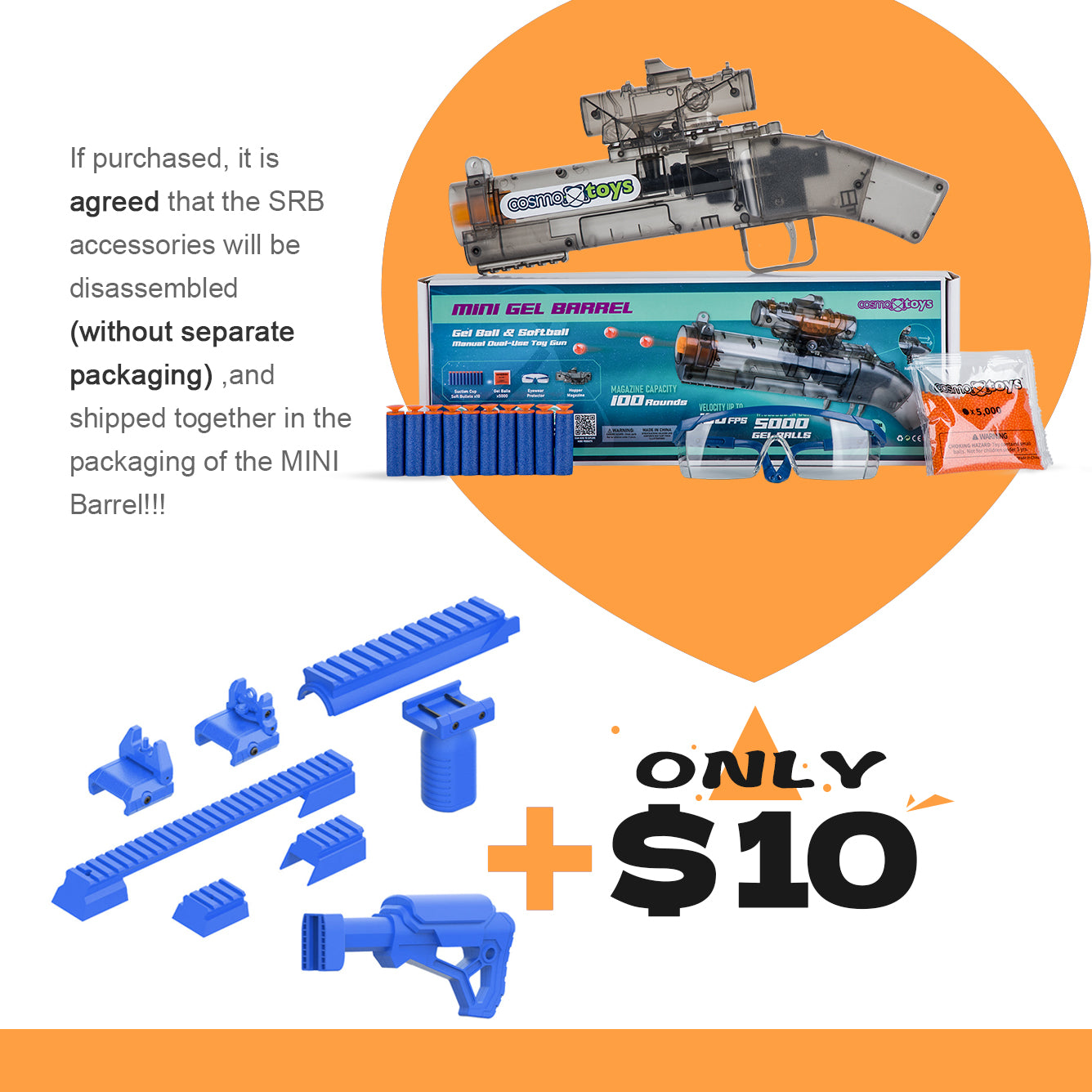 Tactical KIT for SplatRBall SRB400 and SRB400-SUB – FXT WORKS